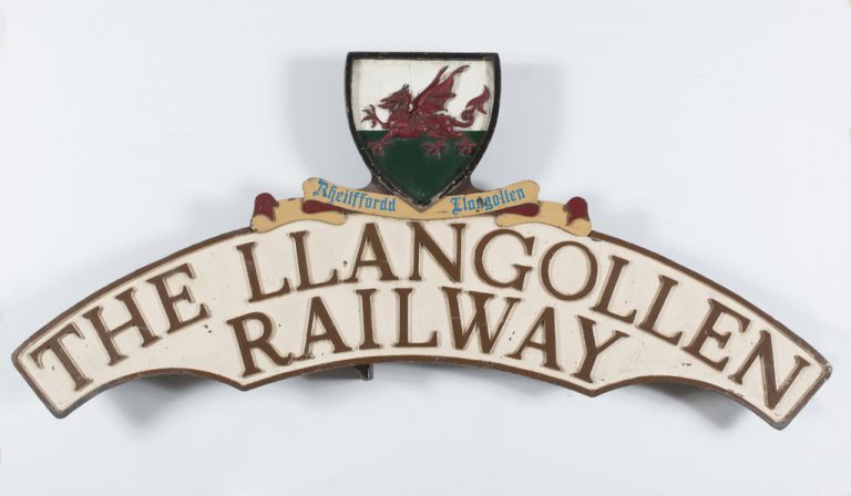 54 Train Headboard – North East Wales Heritage Forum